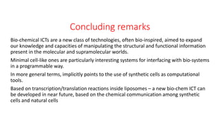 Semi synthetic minimal cells | PPTX