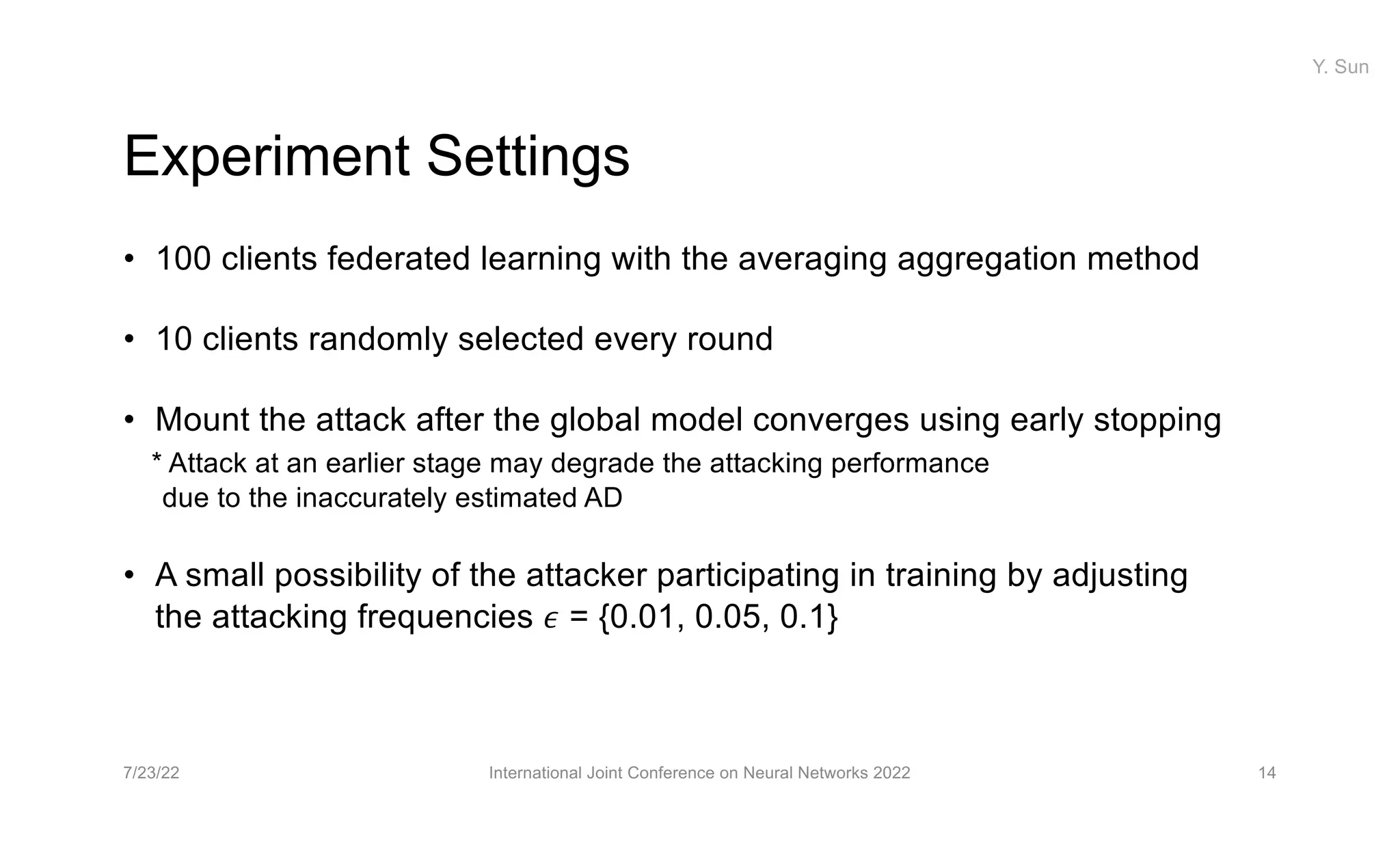Semi Targeted Model Poisoning Attack On Federated Learning Via Backward Error Analysis Ppt
