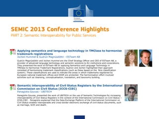 Semic 2013 highlights report | PDF
