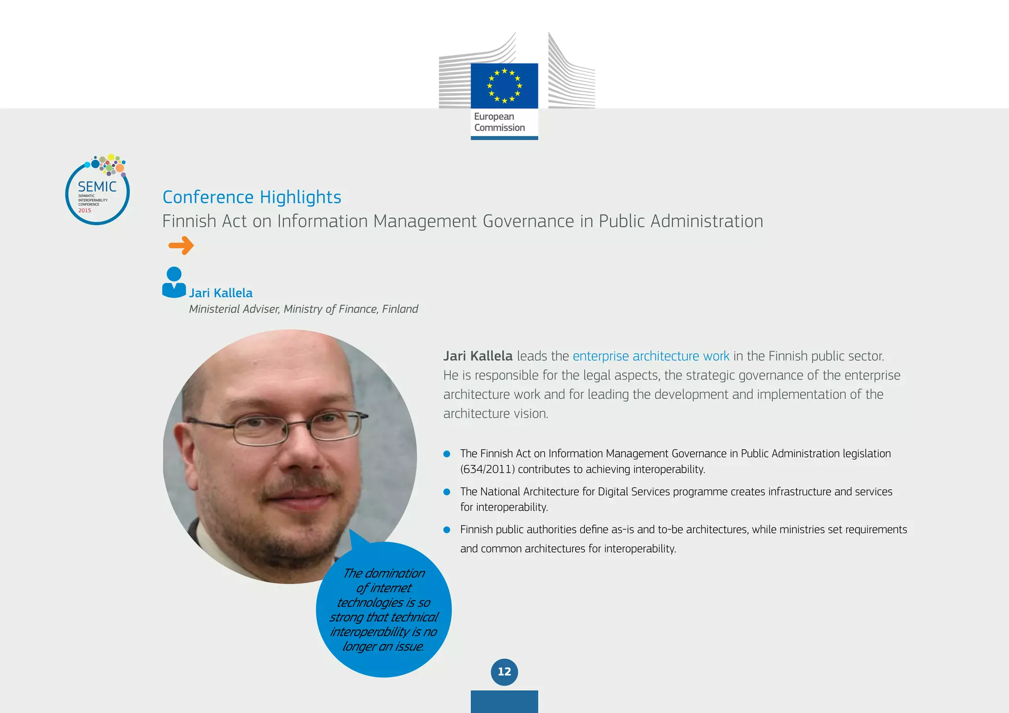 SEMIC 2015 Highlights Report | PDF