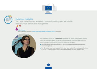 Semic 2016 highlight report | PDF | Databases | Computer Software and ...