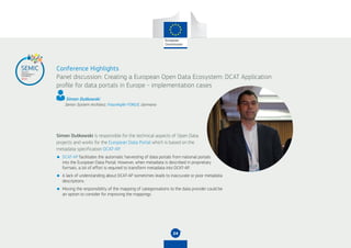 Semic 2016 highlight report | PDF | Databases | Computer Software and ...