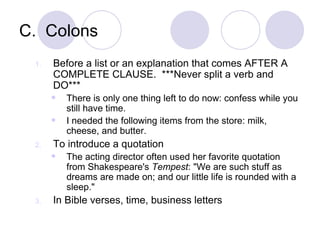Semicoloncolondash | PPT