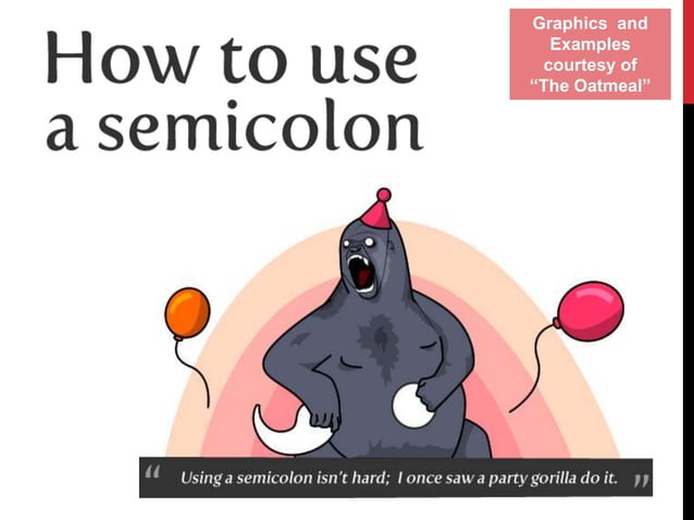 Semicolon Game | PPTX