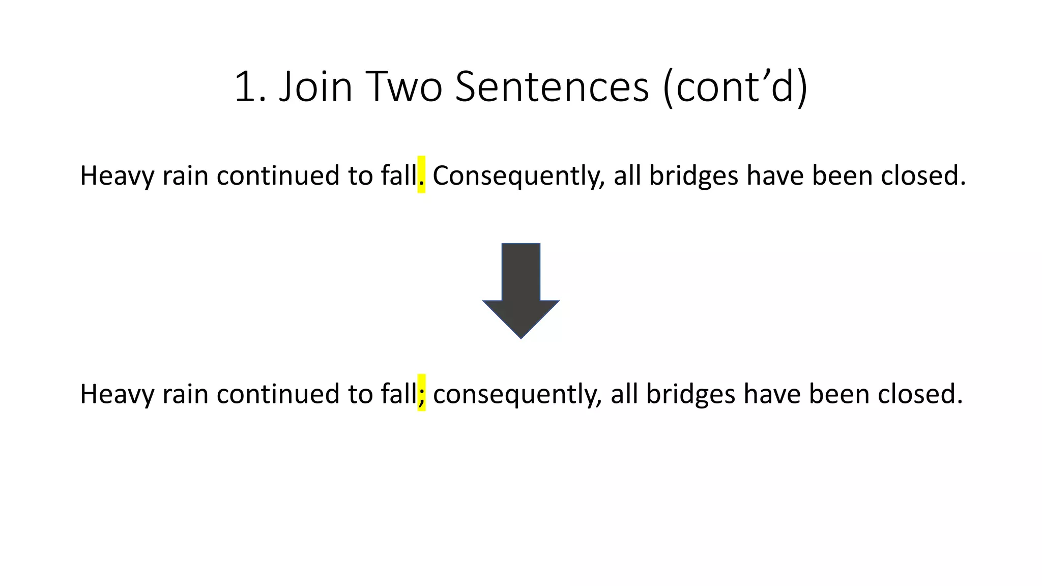 Semicolons, commas, and colons | PPTX