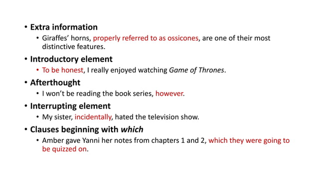 Semicolons, commas, and colons | PPTX | Television | Entertainment