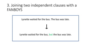 Semicolons, commas, and colons | PPTX