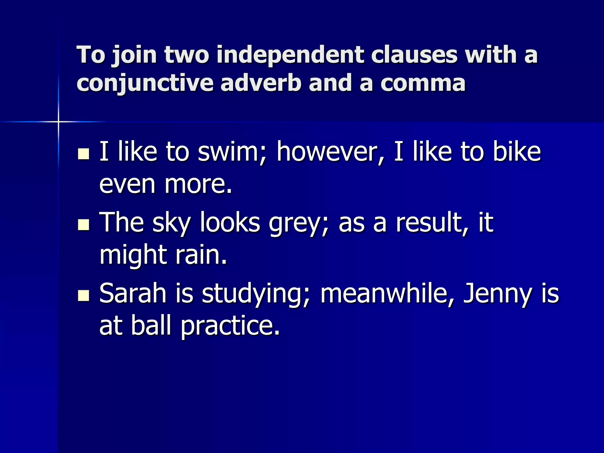 Semicolon usage presentation | PPTX