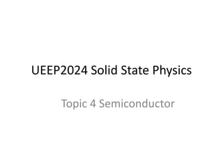 Semiconductor | PPT