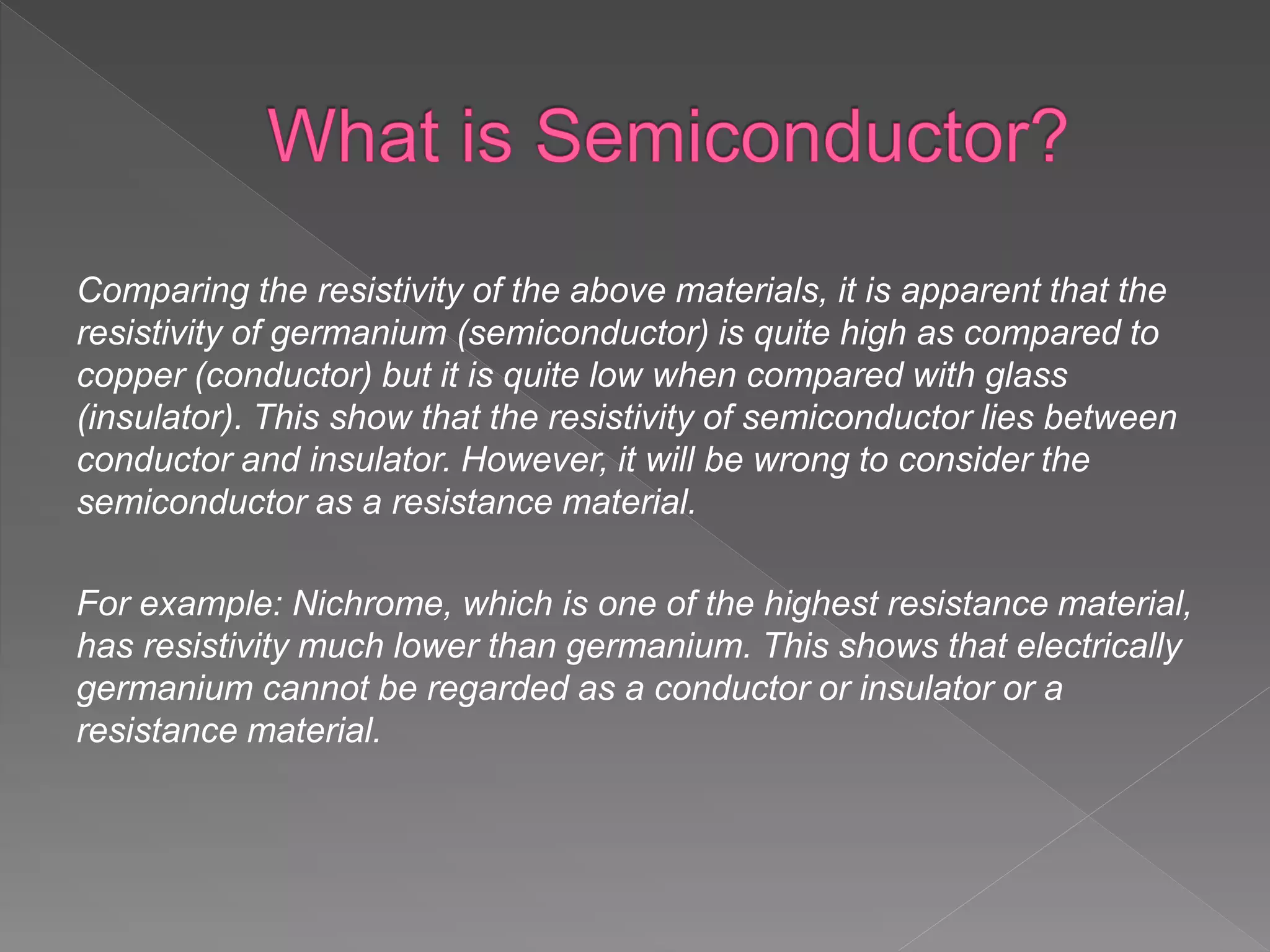 What is Semiconductor? | PPT