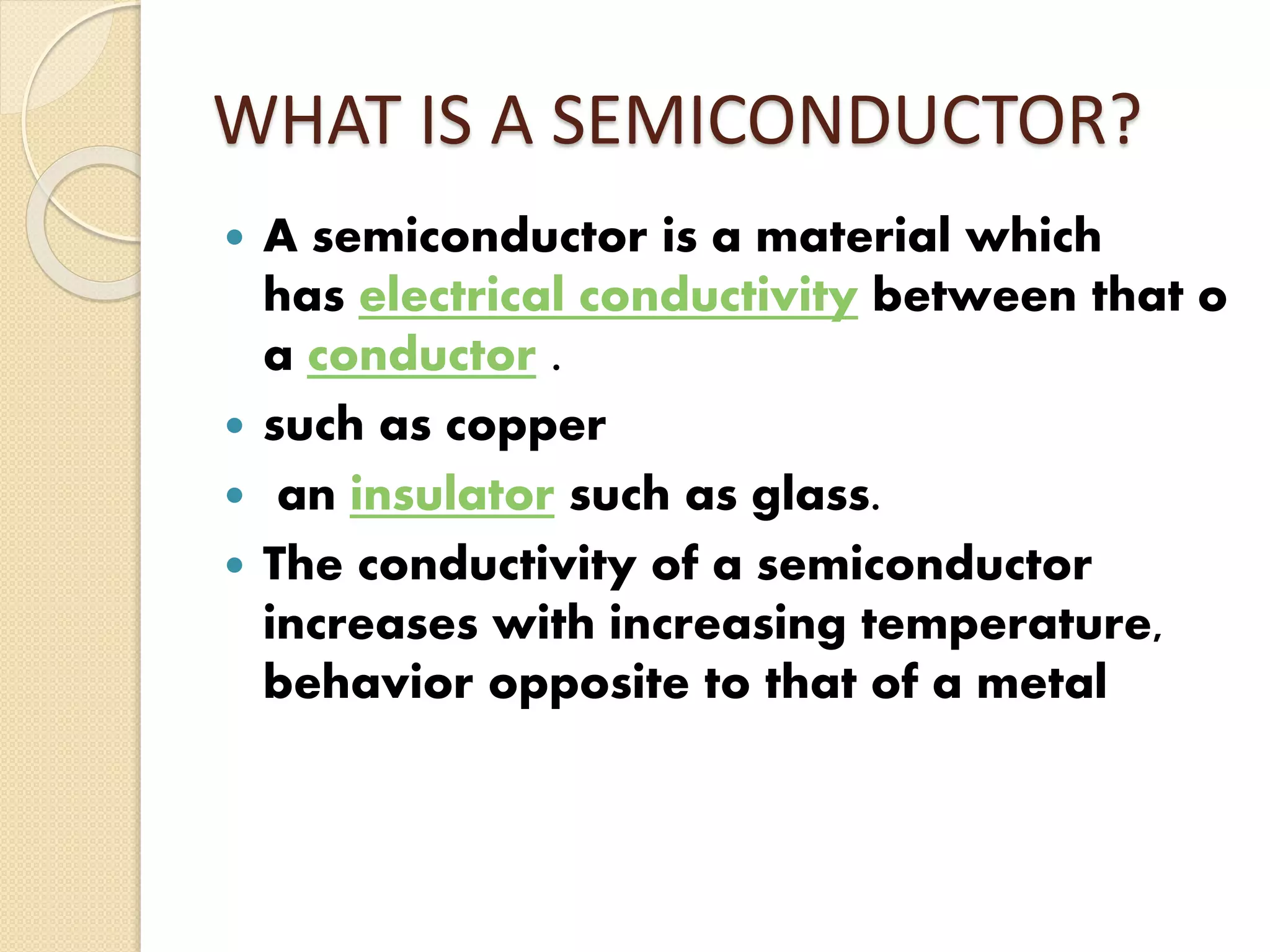 Semiconductor | PPTX