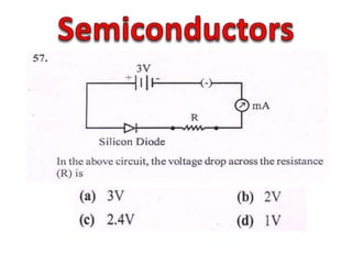 Semiconductor Multiple choice question | PPT