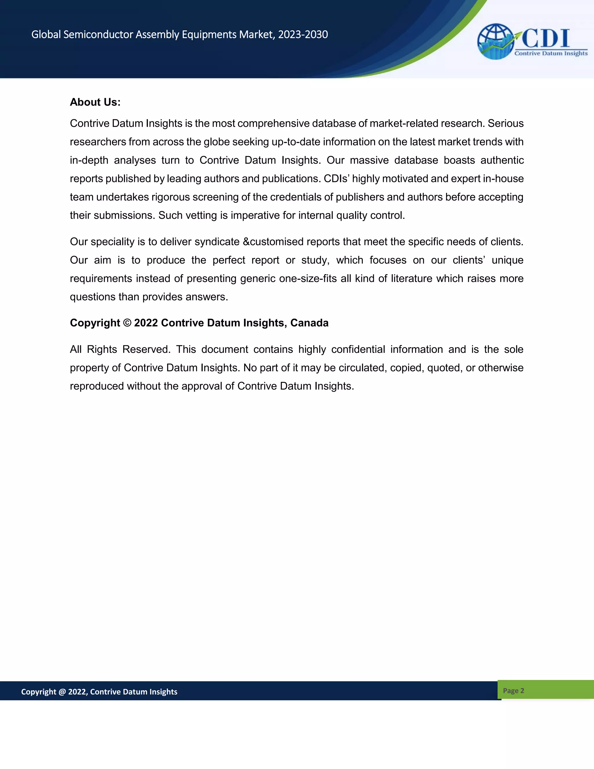 Semiconductor Assembly Equipments Market Competitive Research And ...