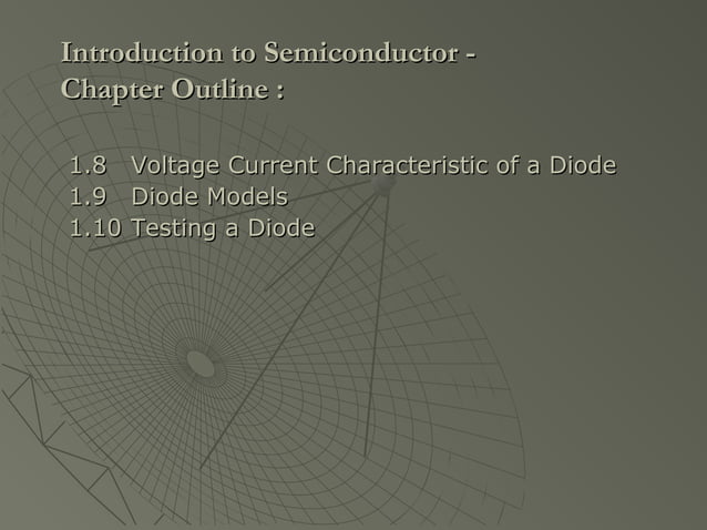 Semiconductor basics | PPT