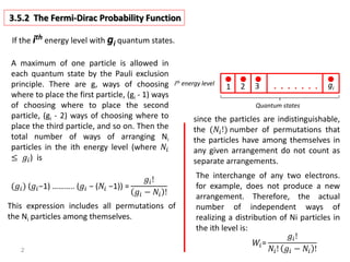 Semiconductor ch.3 part iii statistical mechanics | PPTX