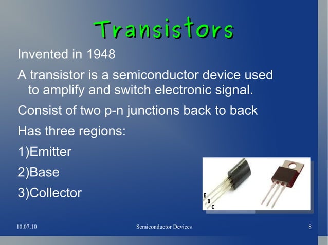 Semiconductor Devices | PPT