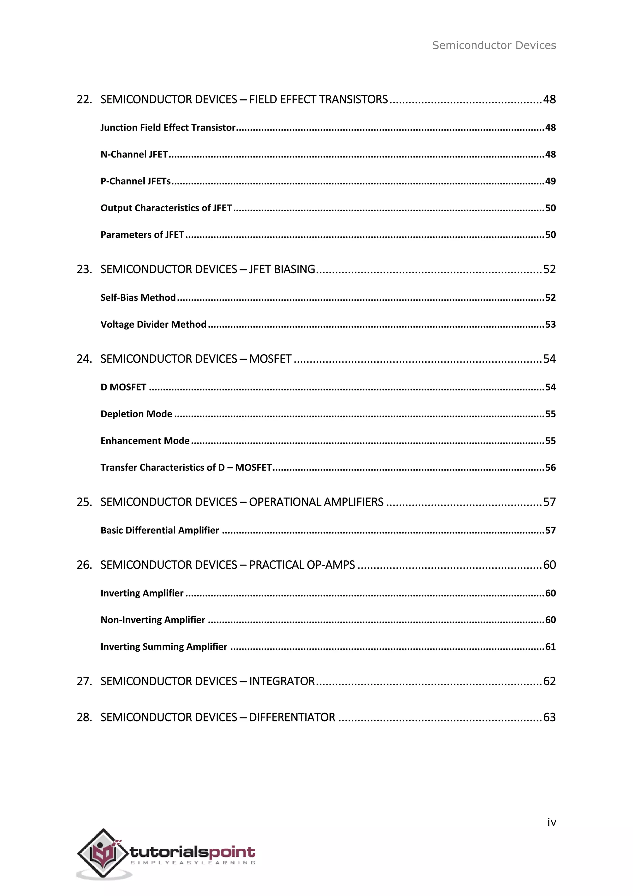 Semiconductor devices tutorial | PDF