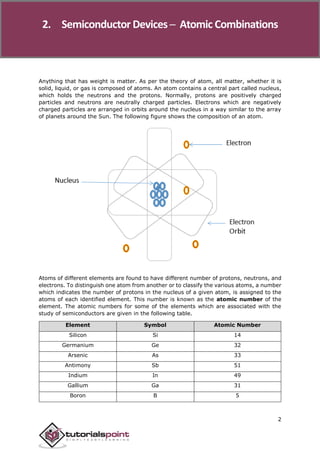 Semiconductor devices tutorial | PDF