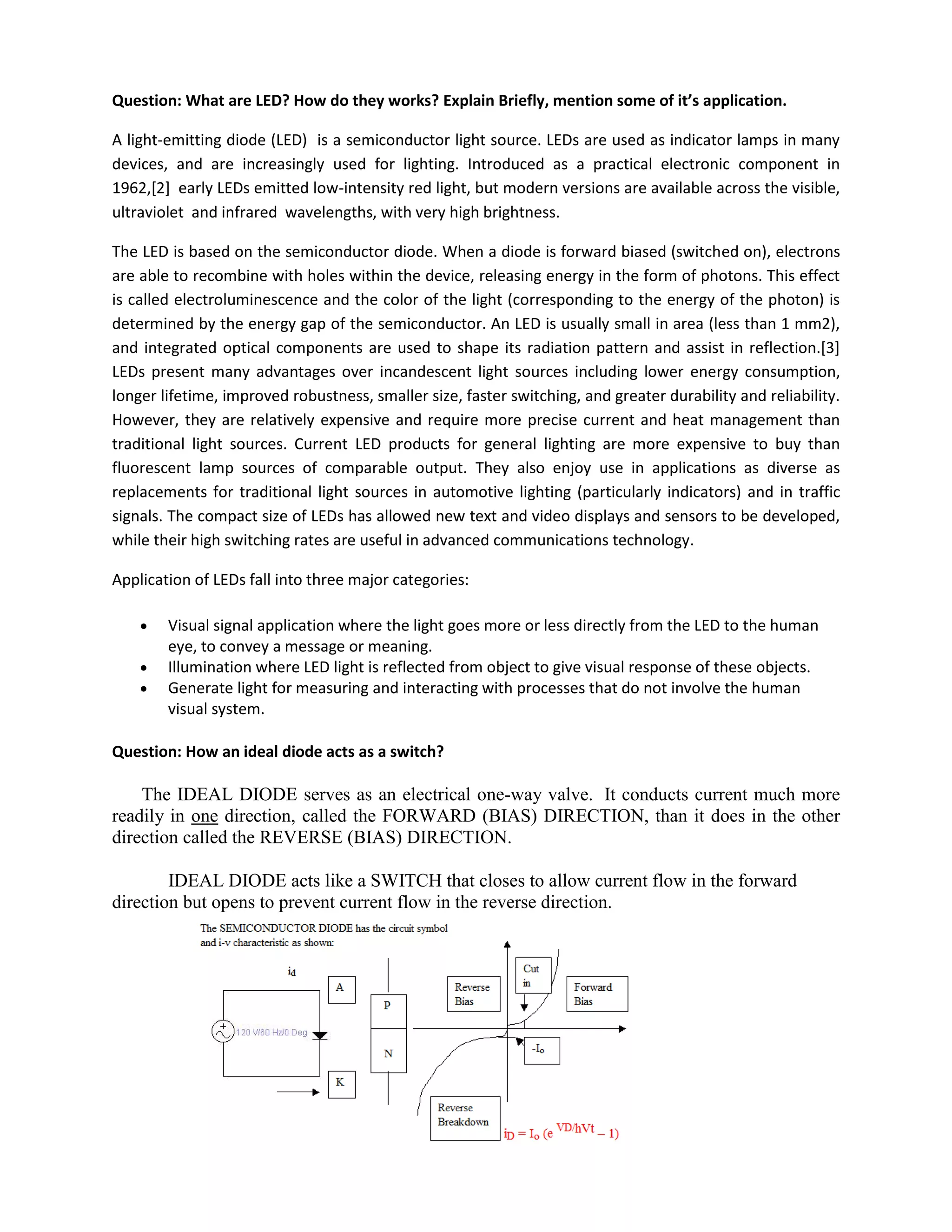 Semi conductor diode | PDF