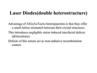 semiconductor diode laser electronics msc physics.ppt