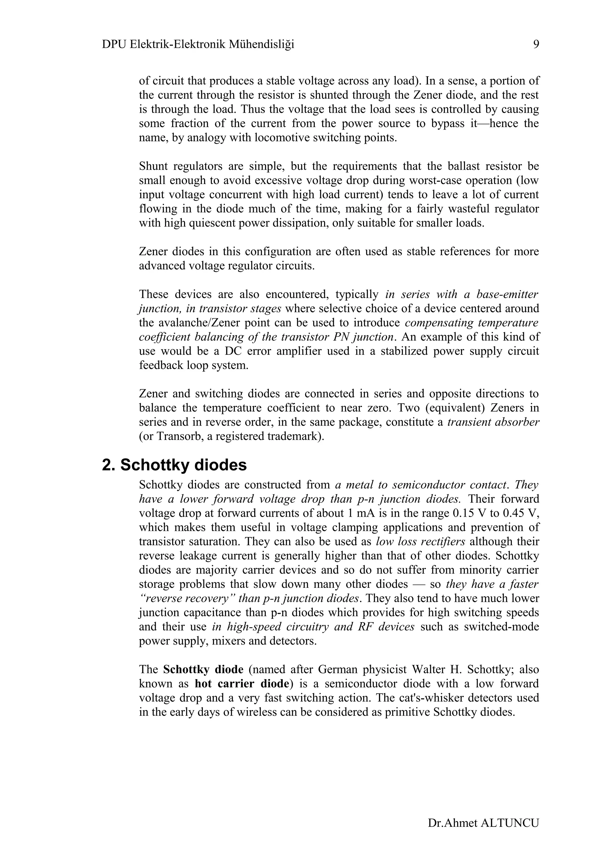 Semiconductor diodes | DOC
