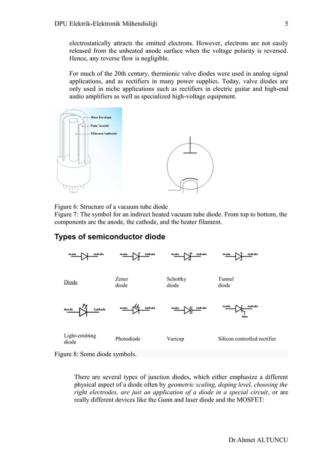 Semiconductor diodes | PDF