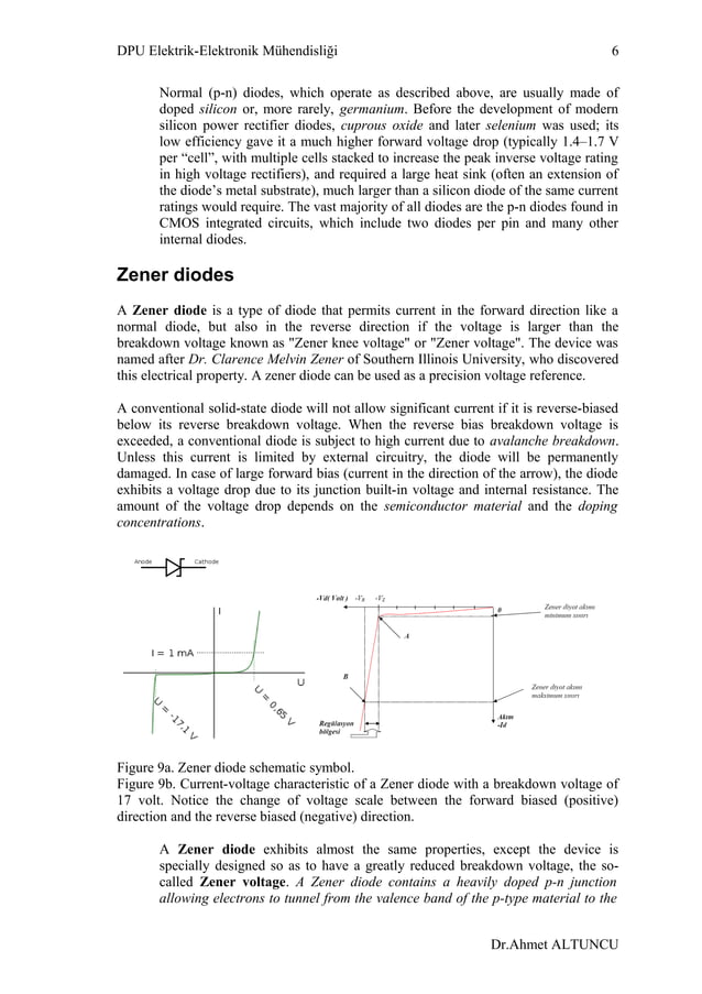 Semiconductor diodes | PDF