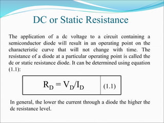 Semiconductor diodes | PPT