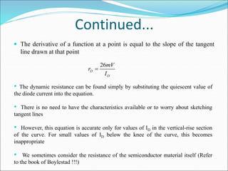 Semiconductor diodes | PPT