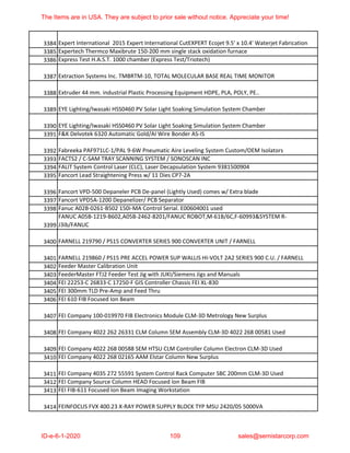 Semiconductor Equipment and Spare Parts 4 | PDF