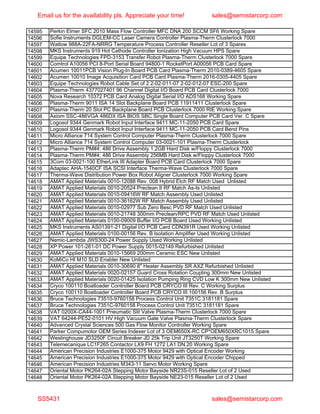 Semiconductor equipment parts may 2020 part2 | PDF