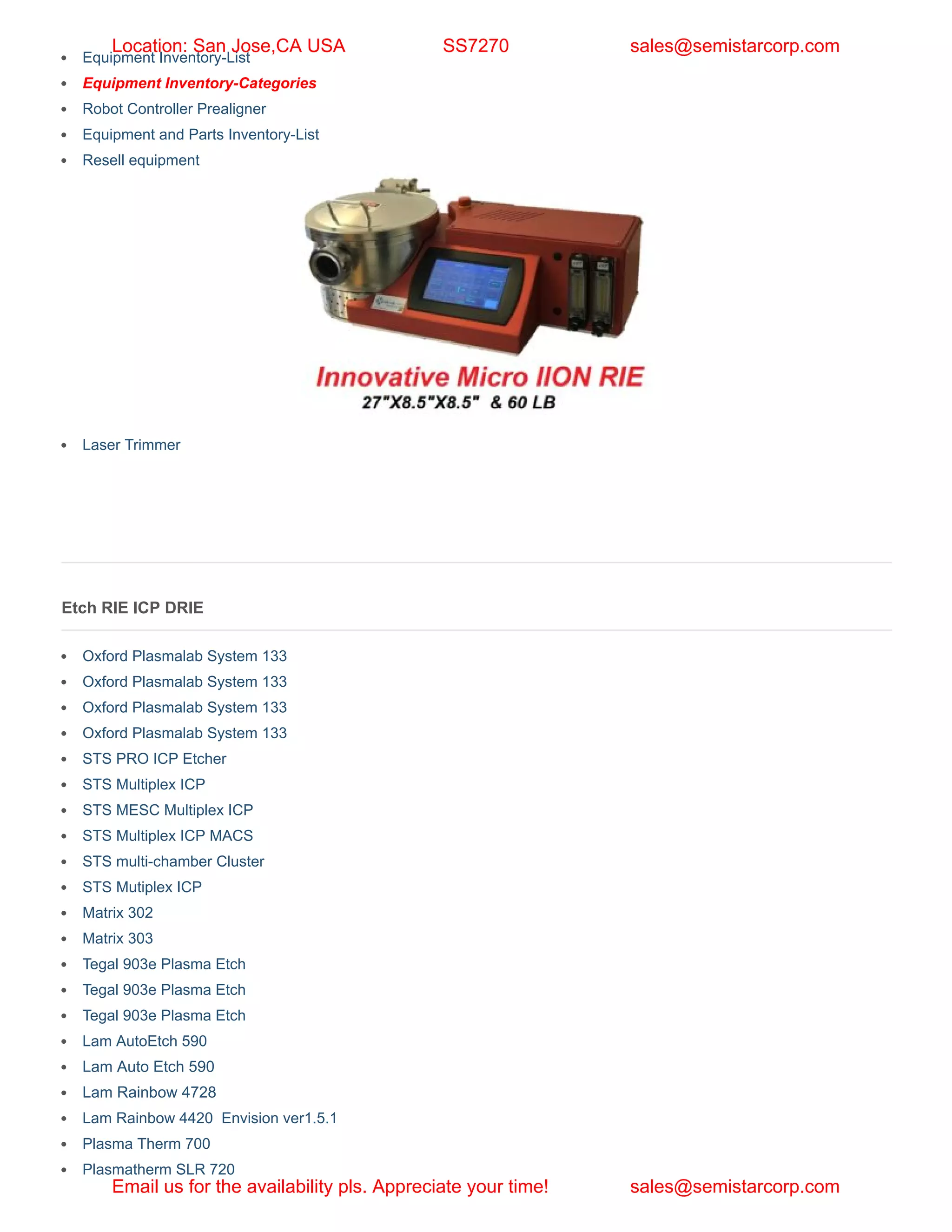 Semiconductor equipment semi star may 2020-ss7270 | PDF