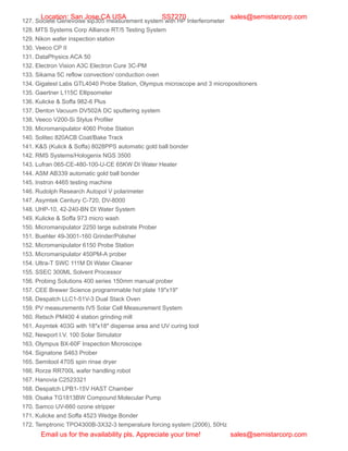 Semiconductor equipment semi star may 2020-ss7270 | PDF