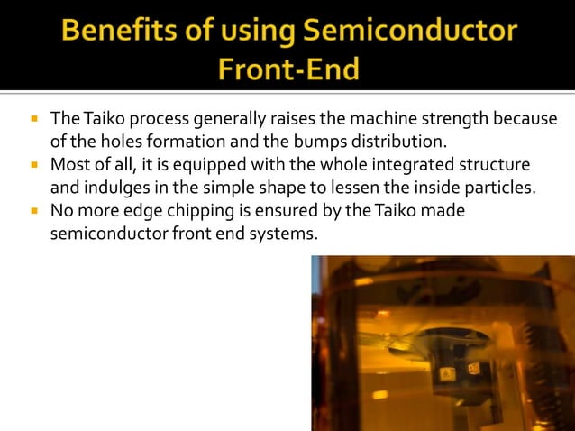 Semiconductor Front-End Fabrication Process | PPT