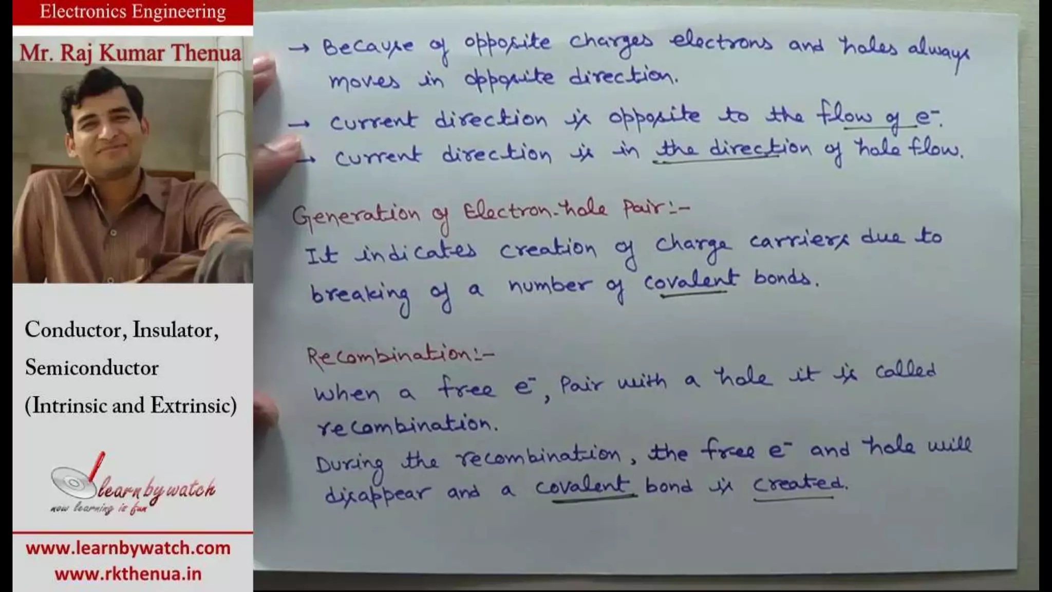Semiconductor intrinsic and extrinsic electronics engineering | PPTX