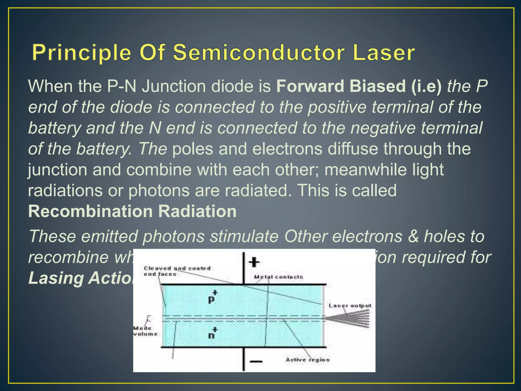 Semiconductor laser | PPTX