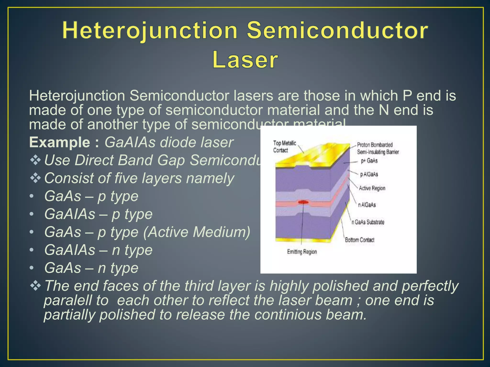 Semiconductor laser | PPTX