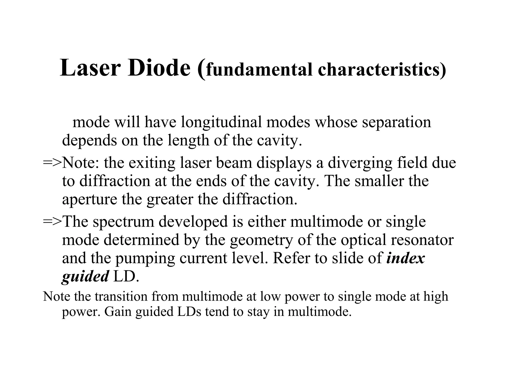 Semiconductor lasers | PPT