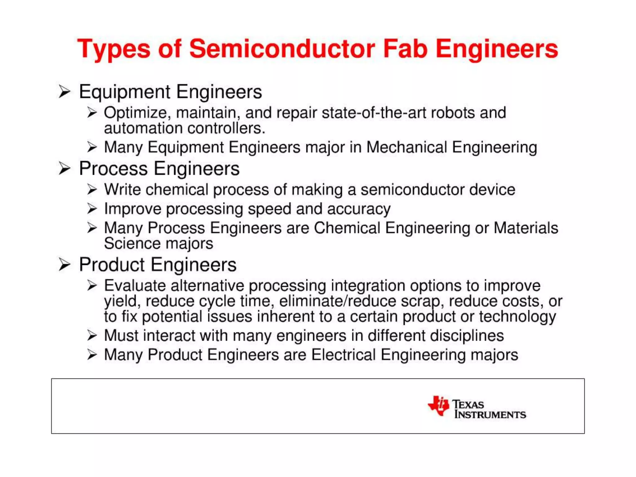 Semiconductor+manufacturing+fab+engineer... | PPTX