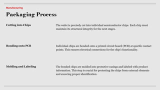Semiconductor Manufacturing Process.pptx | Chemistry | Science