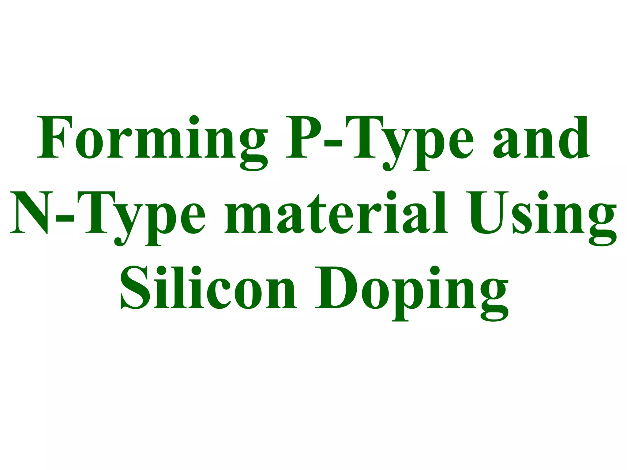 Semiconductor materials and pn junction by sarmad baloch | PPTX