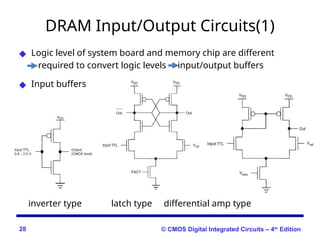Semiconductor Memory Overview (Module 3) | PPTX