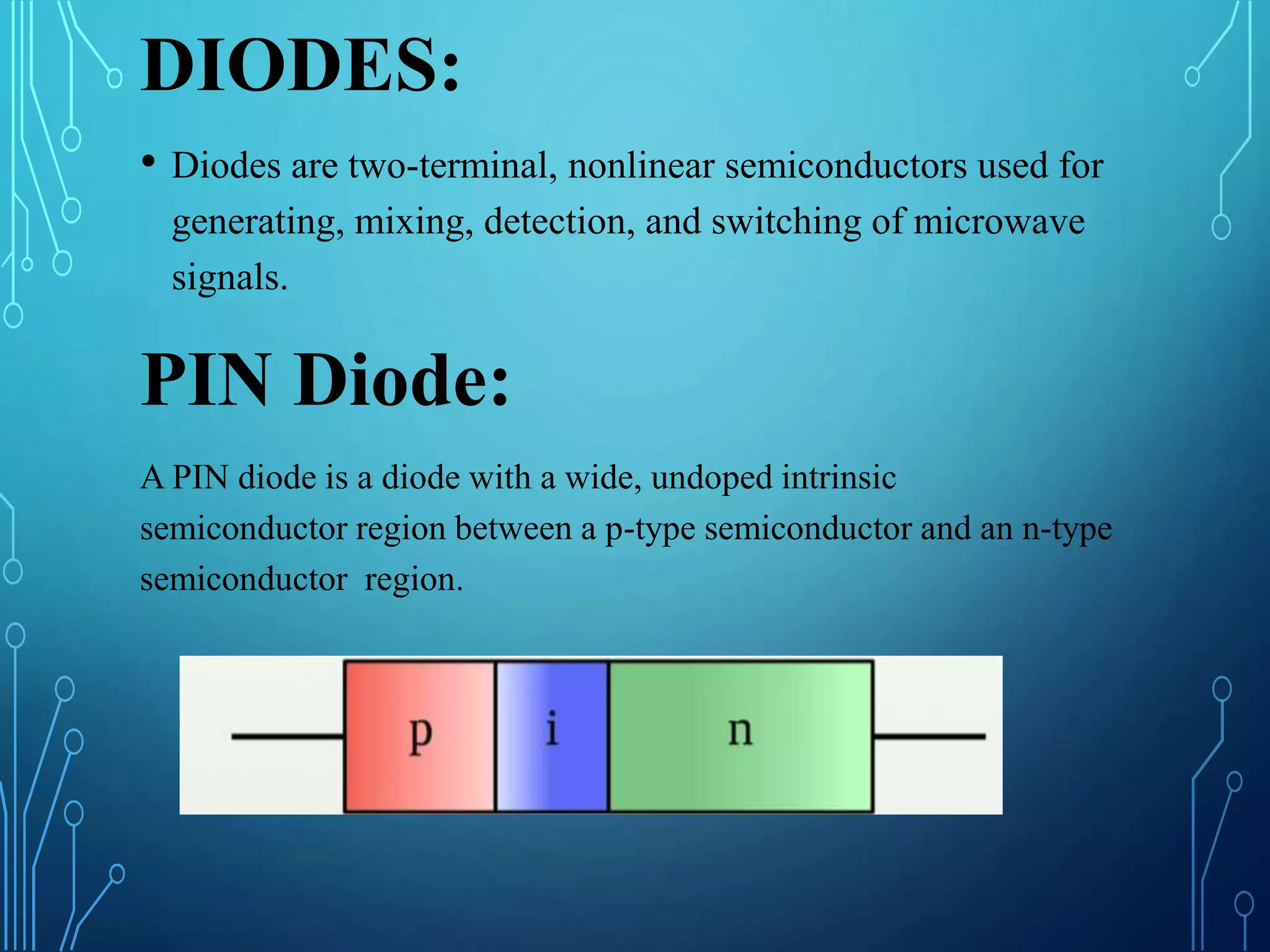 Semiconductor microwave devices | PPTX