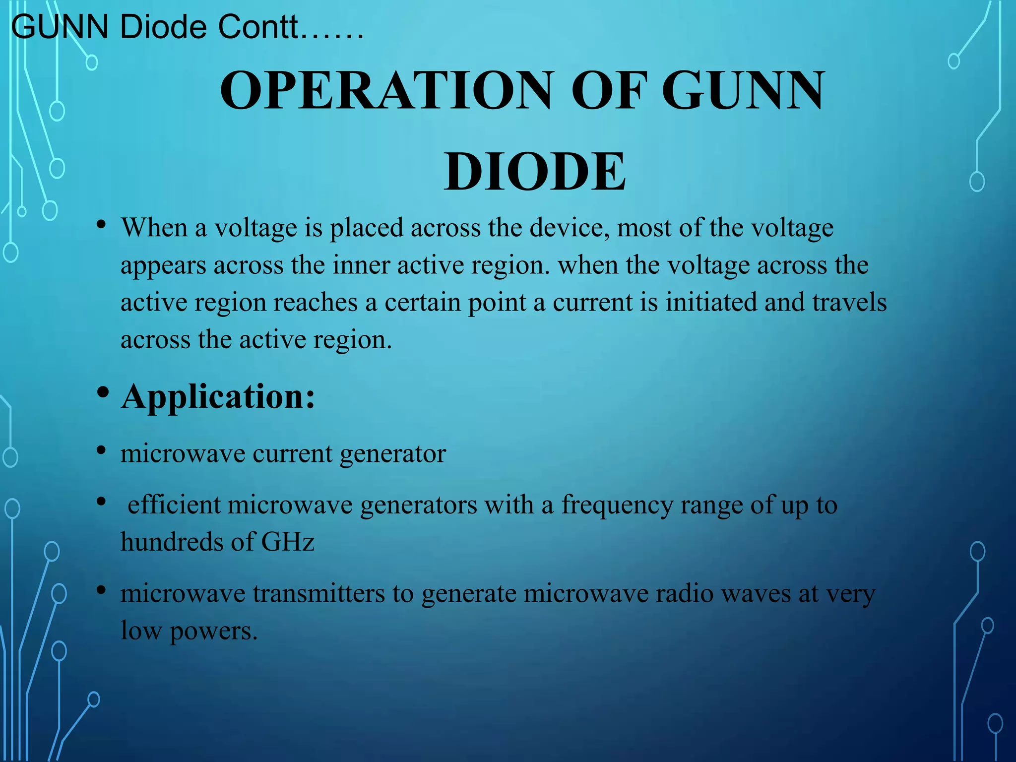 Semiconductor microwave devices | PPTX