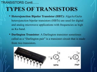 Semiconductor microwave devices | PPTX