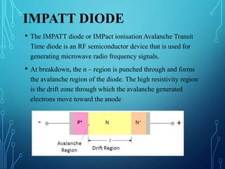 Semiconductor microwave devices | PPTX