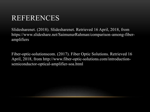 Semiconductor optical amplifier (SOA) | PPTX | Computer Networking | Computing