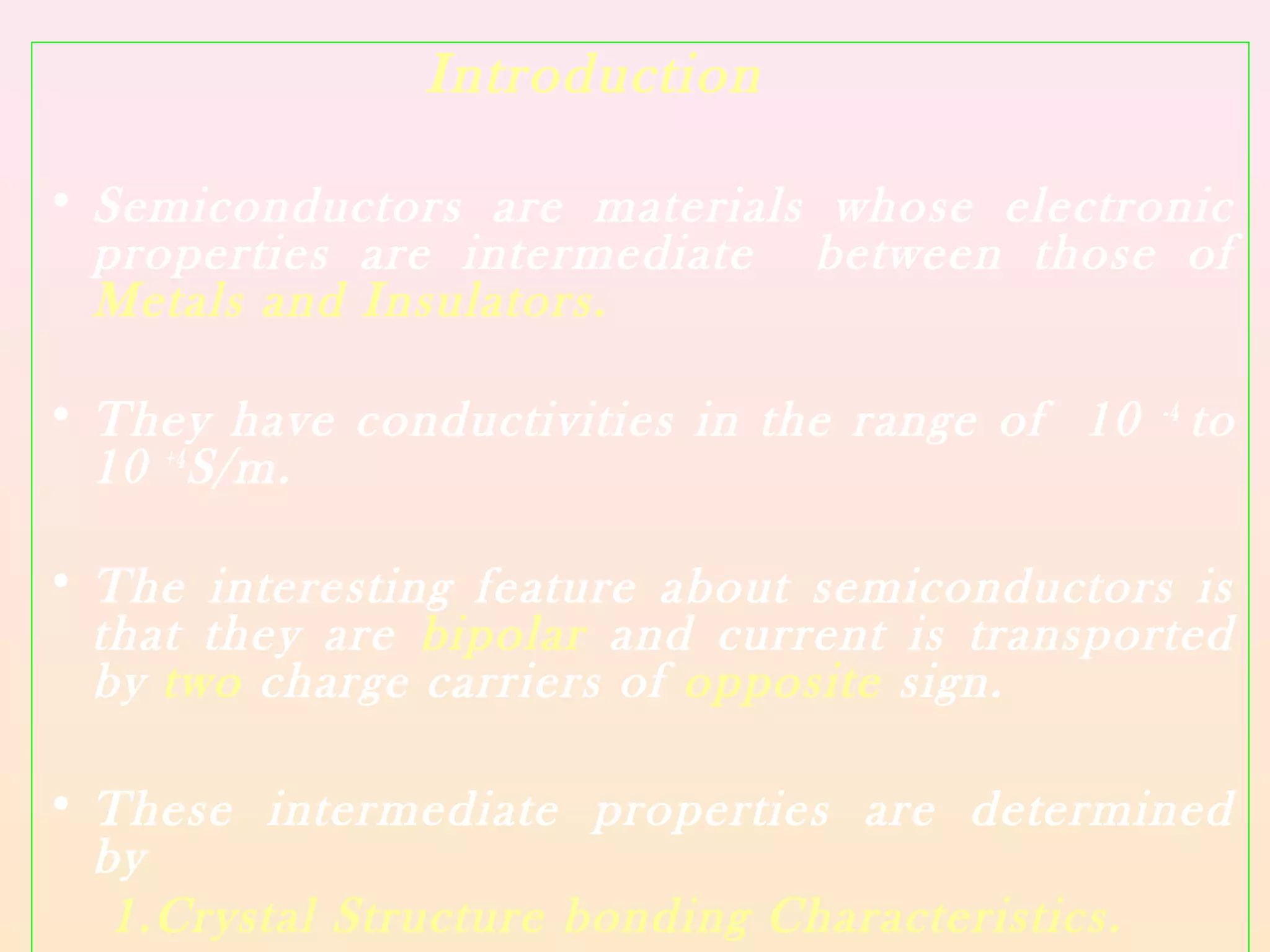 Semiconductor physics | PPT