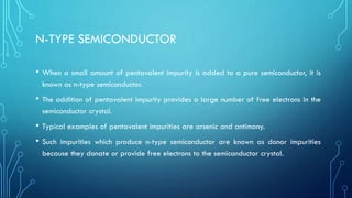 Semiconductor Physics | PPTX