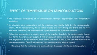 Semiconductor Physics | PPTX